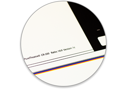 CR220 Projector Screen | 95"| Recessed Projector Screens | 220cm